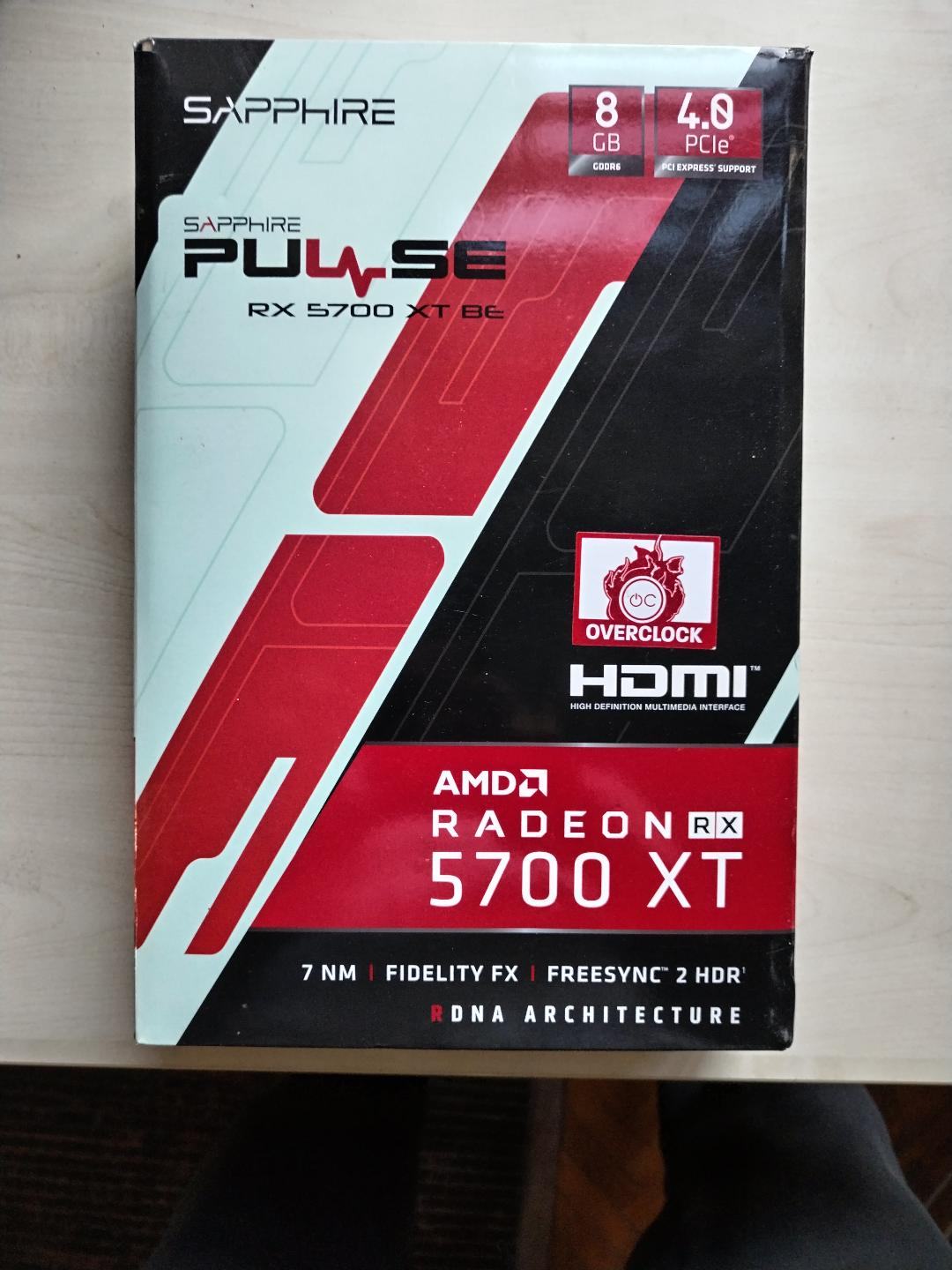 Sapphire 5700xt Pulse 8gb