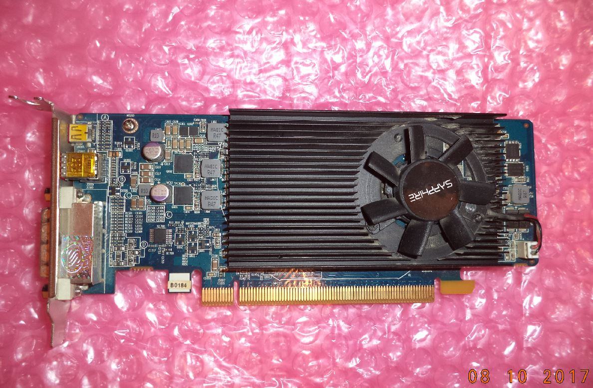 Sapphire AMD Radeon 7750 Low profile 1GB GDDR5 128bit DX12 PCI-E gpu