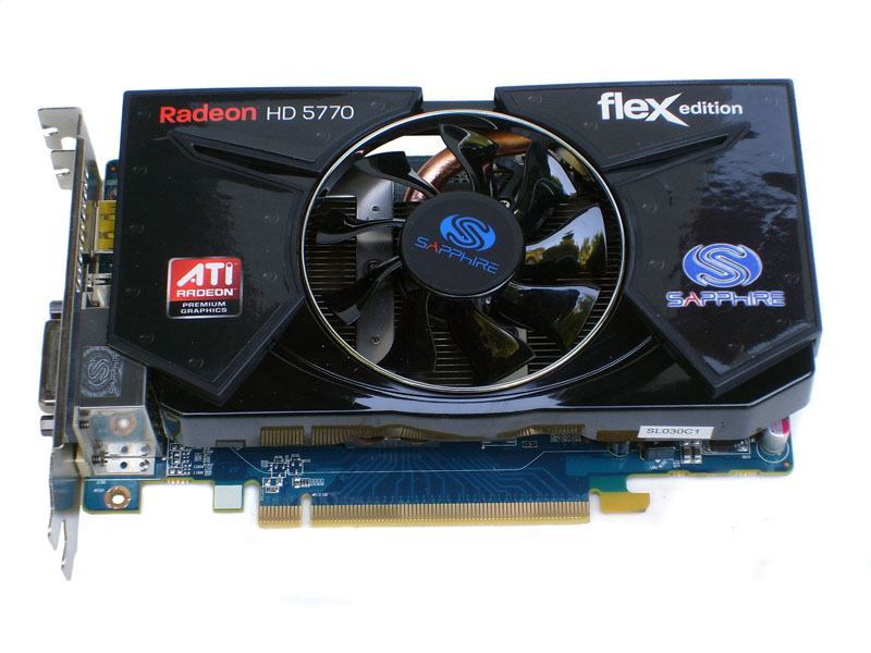 Sapphire AMD Radeon HD 5770 Flex 1GB GDDR5 128bit DX11 PCI-E grafa