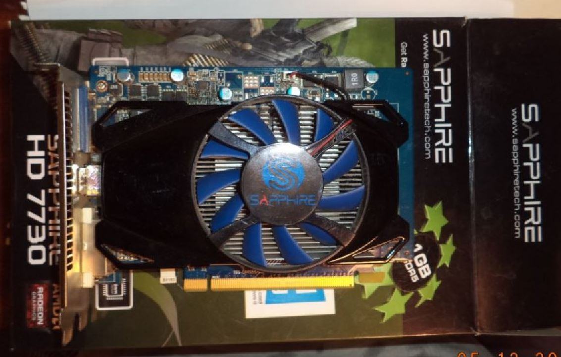 SAPPHIRE AMD Radeon HD 7730 1GB 128-bit GDDR5 DX11 PCI-E