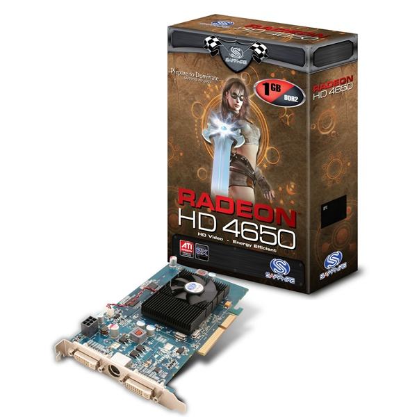 SAPPHIRE ATI RADEON HD 4650 1GB DDR2