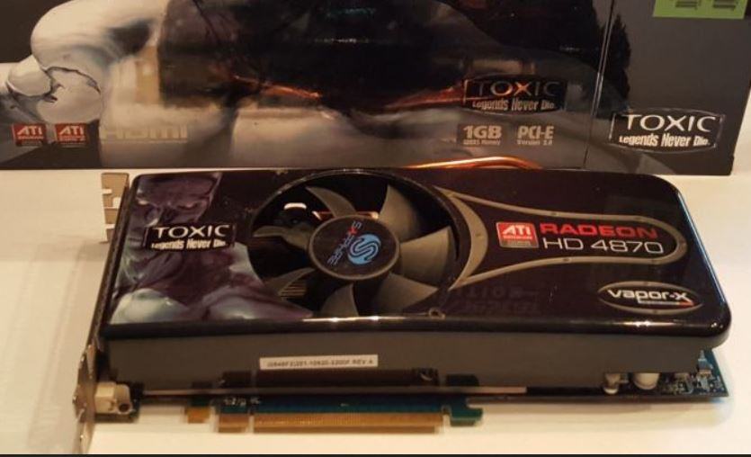 SAPPHIRE ATI Radeon HD 4870 Toxic Vapor-X 1GB 256-bit GDDR5 PCI-E