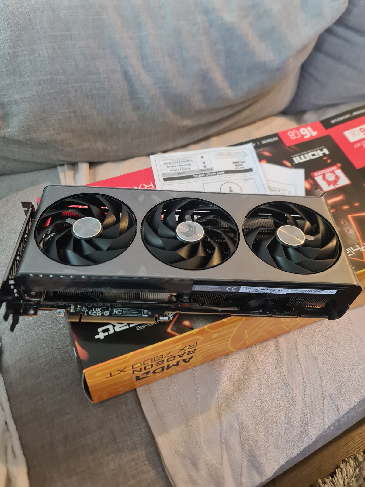 Sapphire nitro radeon rx7800xt oc