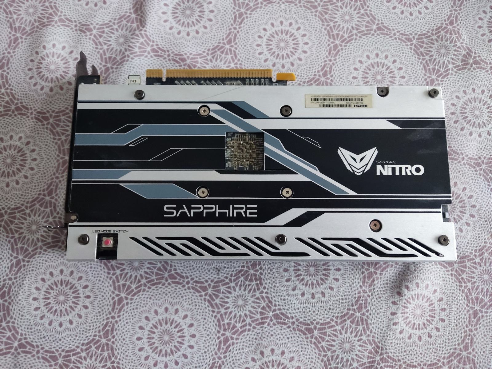Sapphire nitro RX 480 4gb
