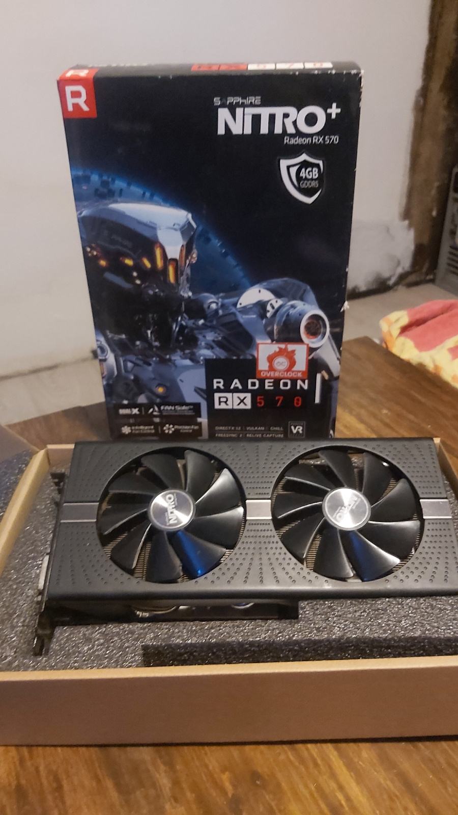 Sapphire nitro+ Rx570 4gb