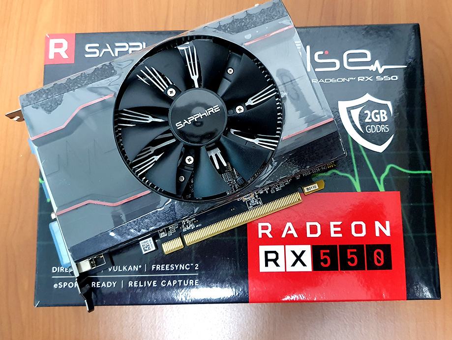 SAPPHIRE PULSE AMD Radeon RX 550
