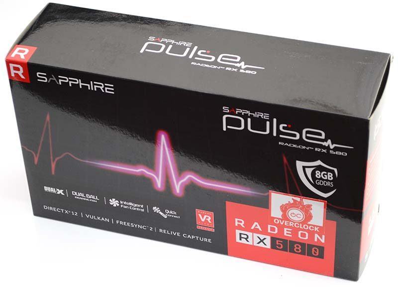 SAPPHIRE PULSE RX 580 8GB OC EDITION