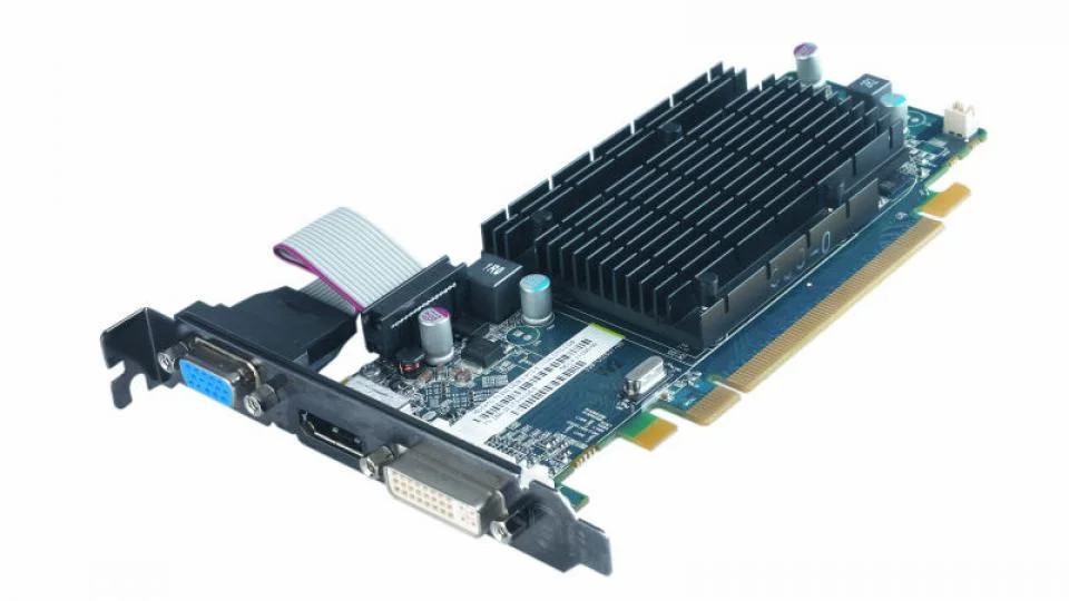 Sapphire Radeon HD 5450 1 GB DDR3, HDMI/DVI-D/VGA, Low Profile