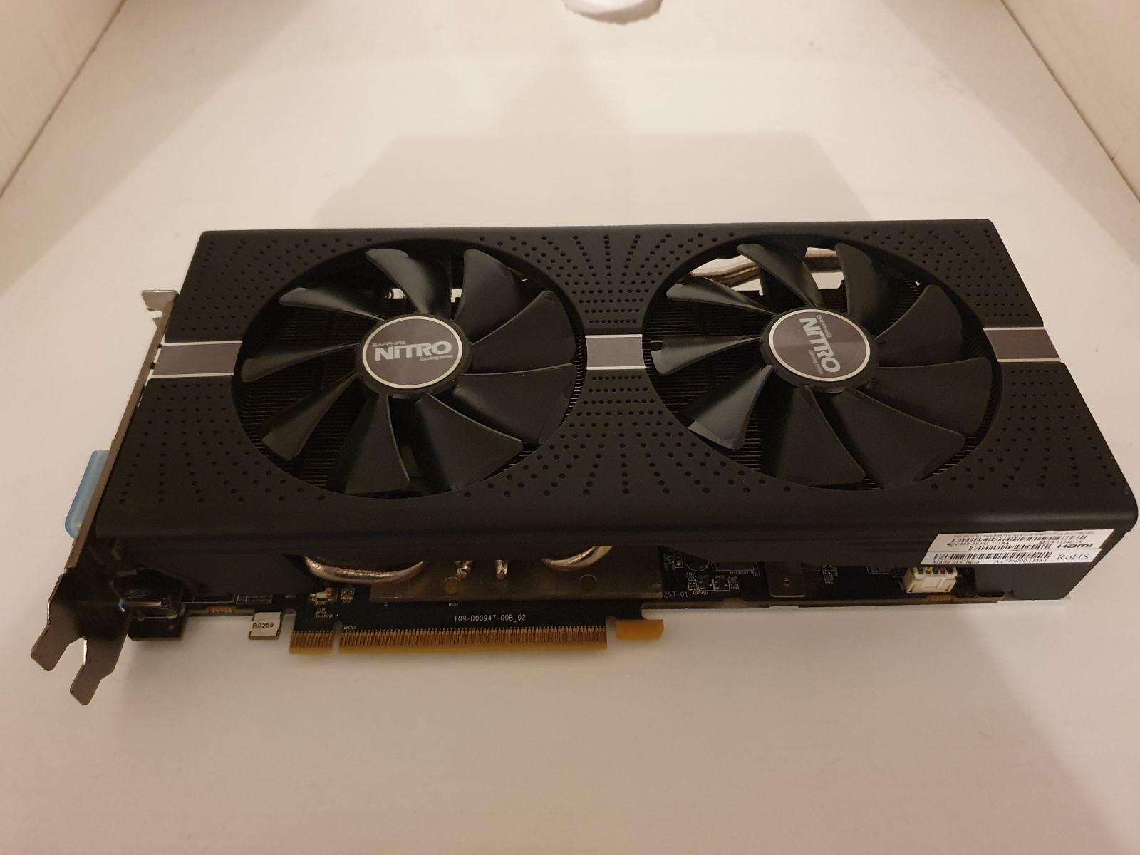 SAPPHIRE RADEON NITRO+ RX 570 4GB GDDR5 (MINING 64 MH/s)