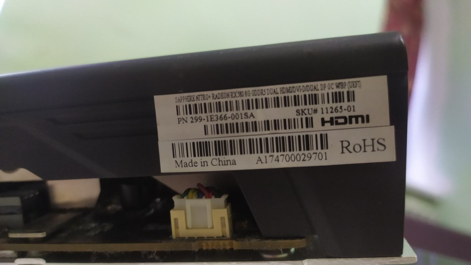 SAPPHIRE RADEON R8 580 RX NITRO+