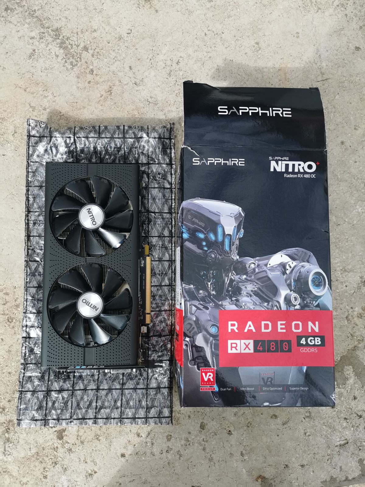 Sapphire Radeon RX 480 OC 4GB GDDR5