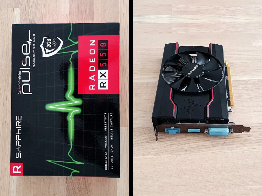 Sapphire Radeon RX550 Pulse