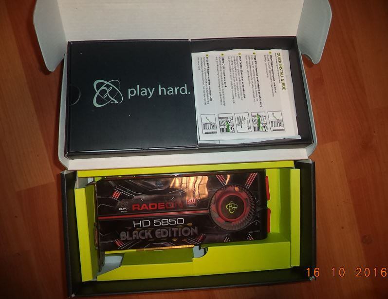 XFX AMD Radeon HD 5850 Black Edition 1GB GDDR5 256-bit PCI-E grafička