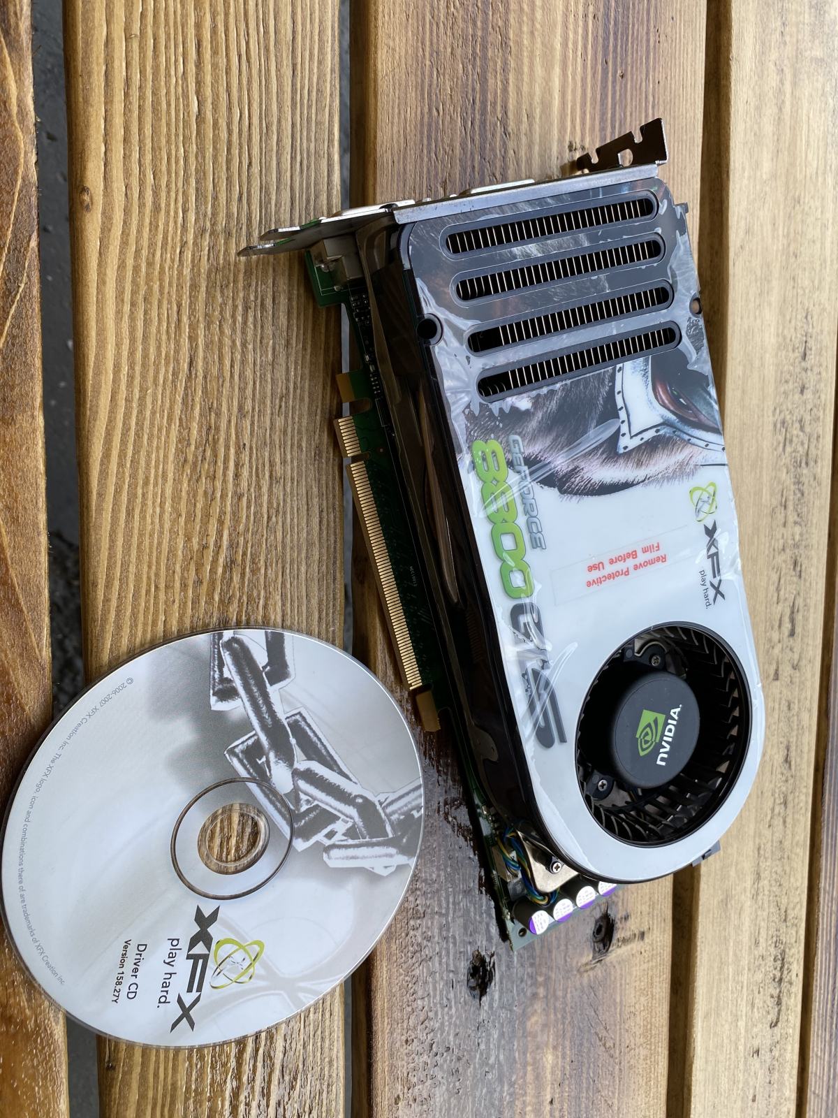 XFX GeFORCE 8800 GTS 640MB, kao nova #POVOLJNO#