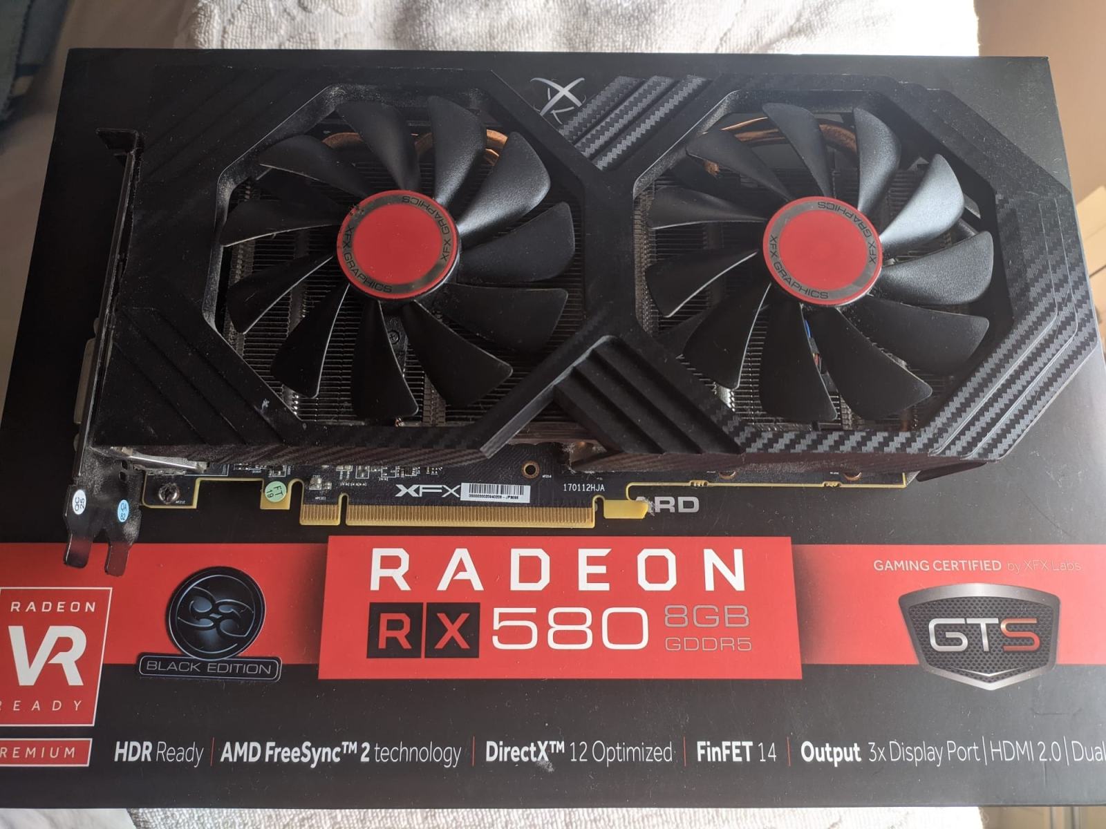 XFX RX 580 GTS 8GB