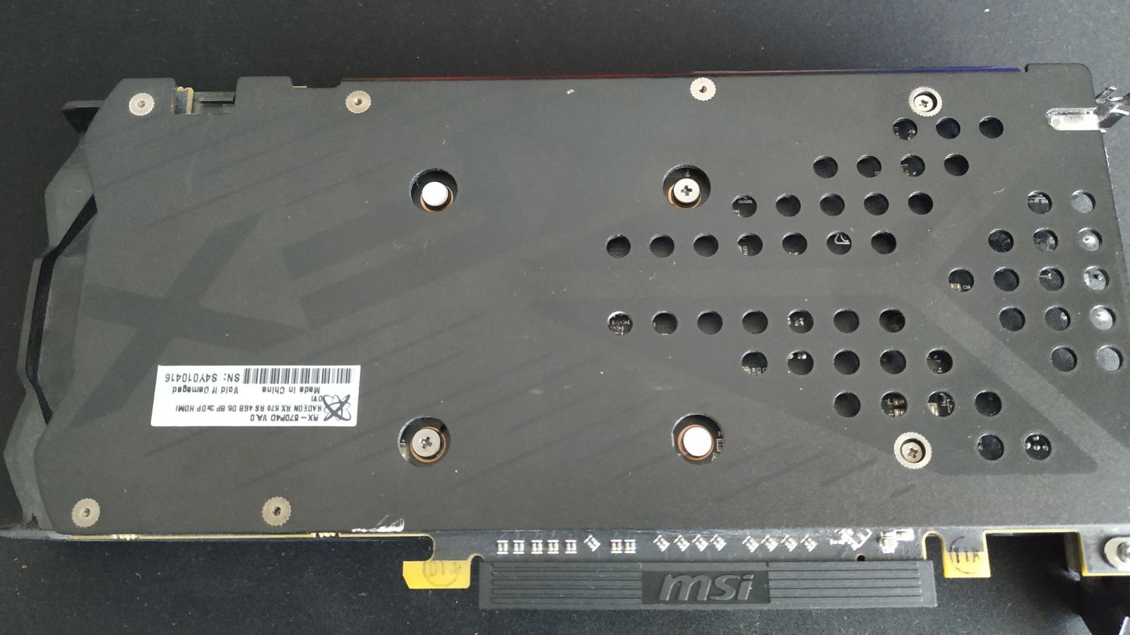 xfx rx570 4gb black edition dual bios