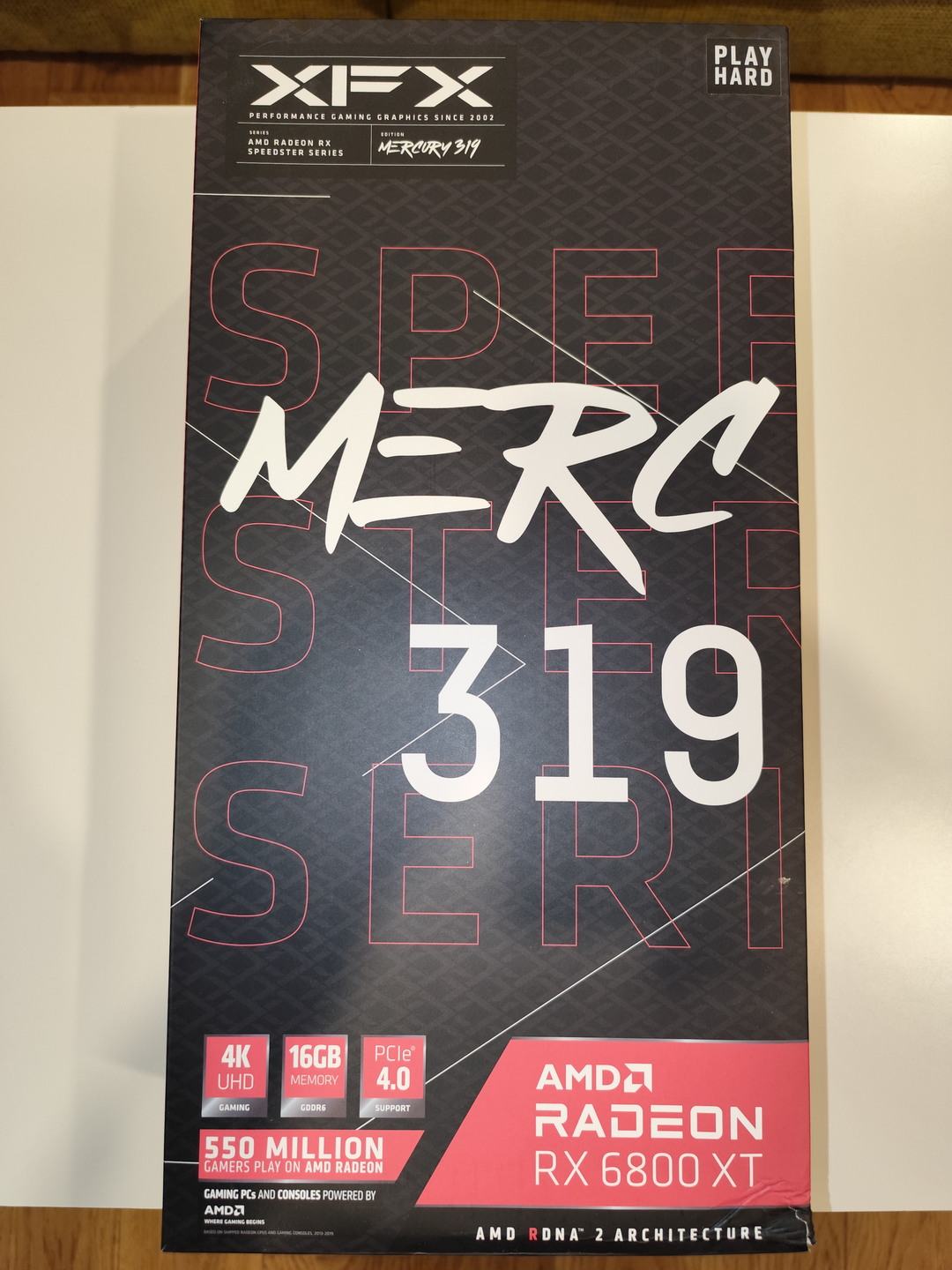 XFX Speedster MERC 319 AMD Radeon™ RX 6800 XT