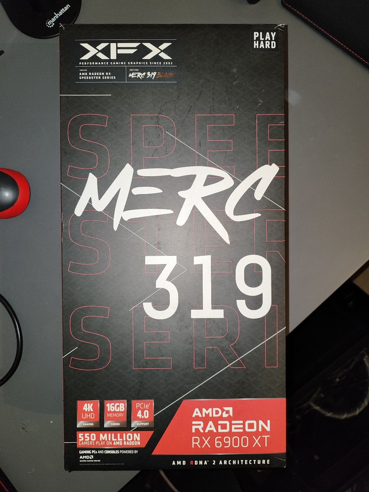 XFX Speedster MERC 319 AMD Radeon™ RX 6900 XT Black