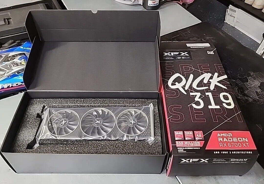 XFX SPEEDSTER QICK 319 RX 6700 XT - BLACK