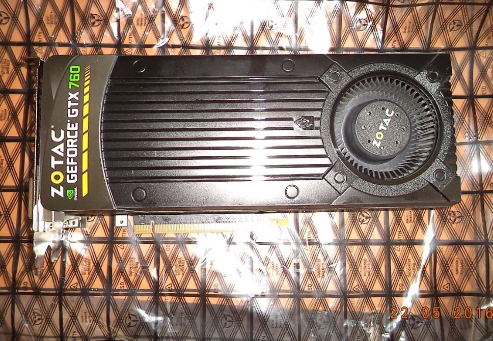 Zotac GeForce GTX 760 2GB GDDR5 256-bit DX12 PCI-E 3.0 grafička