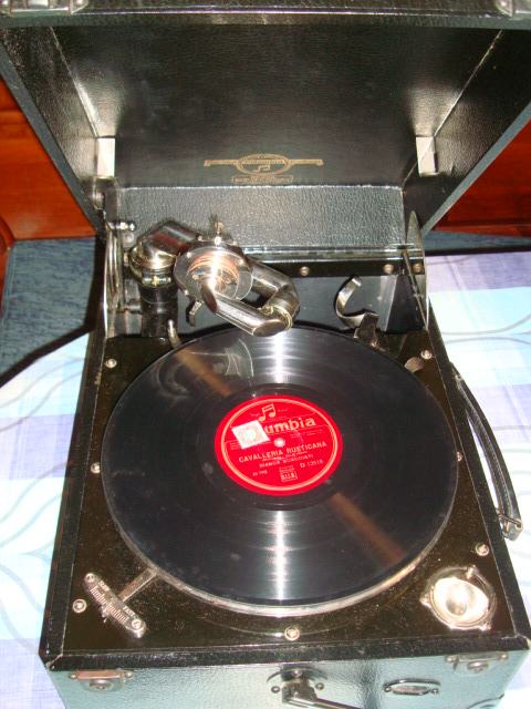 Columbia portable gramofon