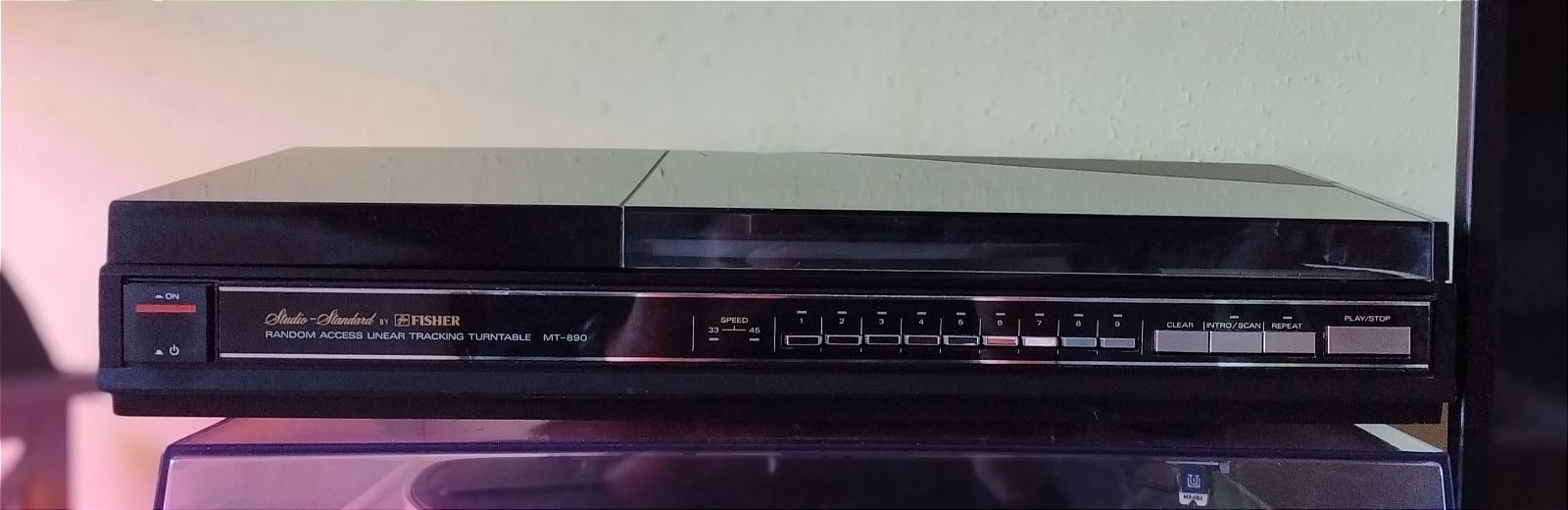 FISHER MT-890 linearni gramofon