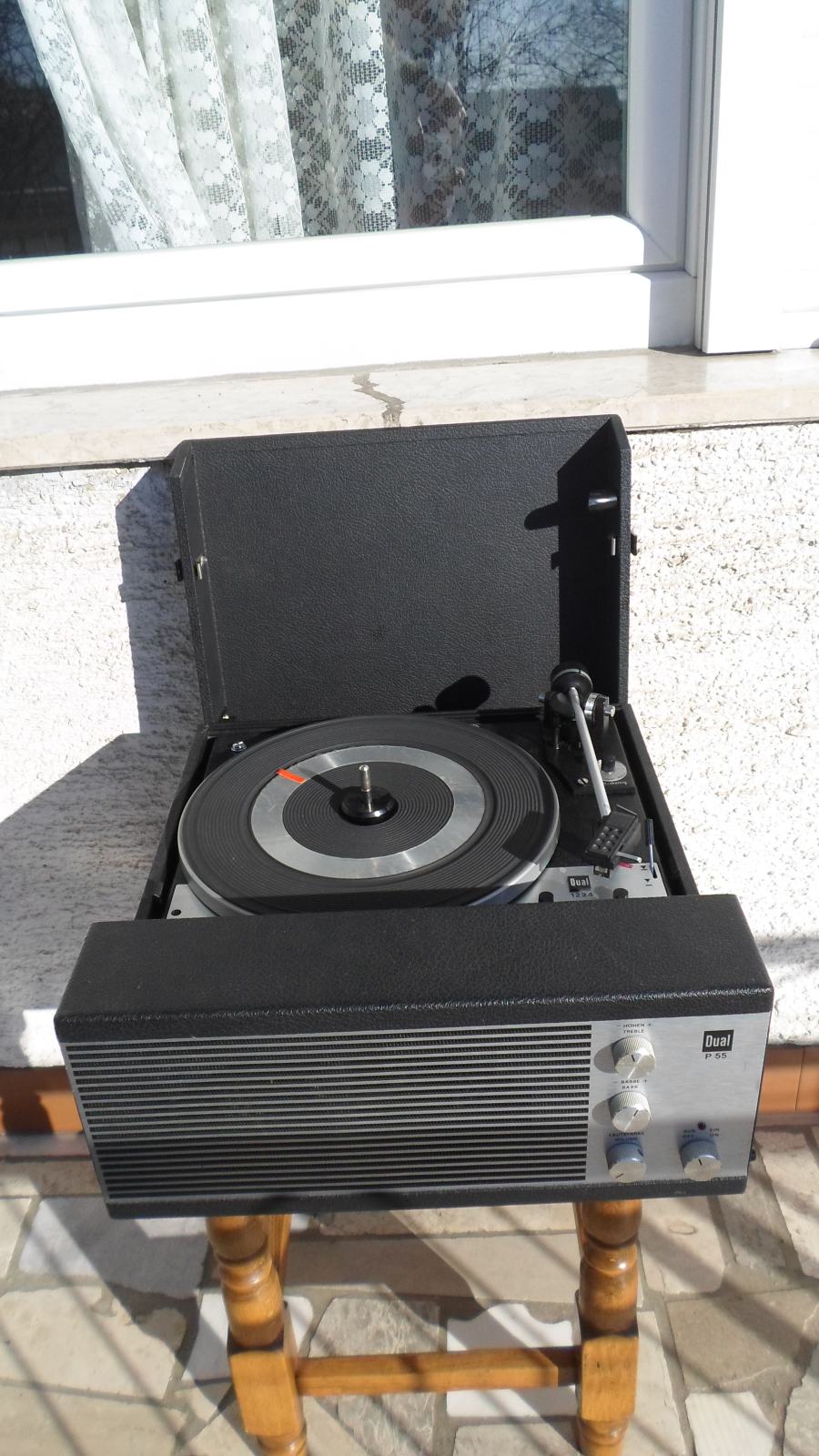 Gramofon DUAL P55,Typ:TV 71 B iz 1960-tih,Germany