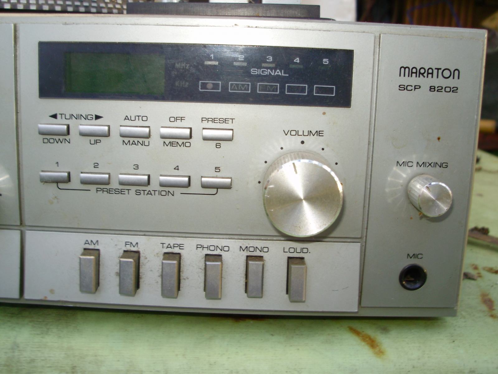Gramofon, kaz, radio-Maraton SCP 8202