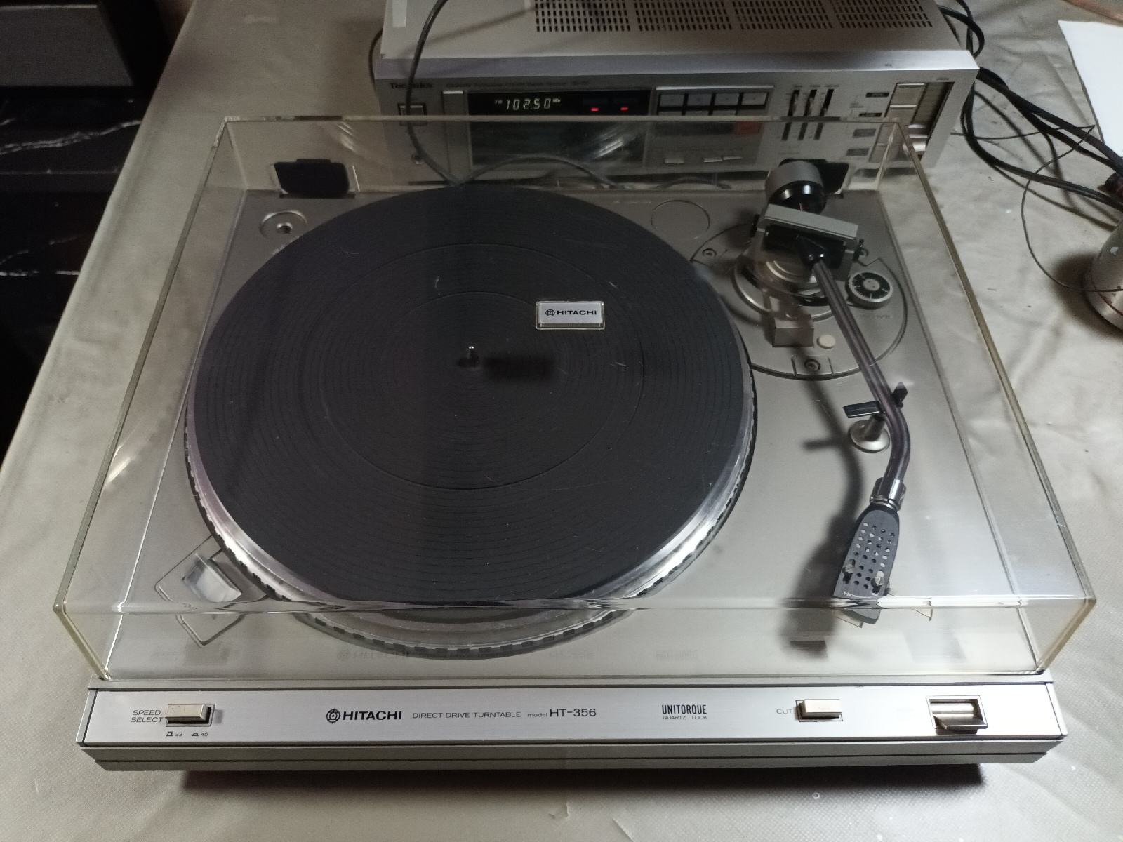 Hitachi gramofon ht-356 direct drive