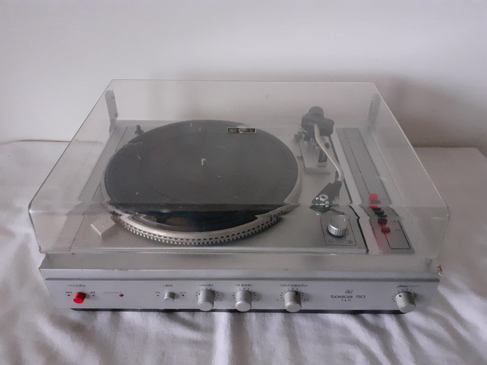 RIZ-Unitra GM 7602 gramofon s pojačalom, igla Audio Technica ATN91