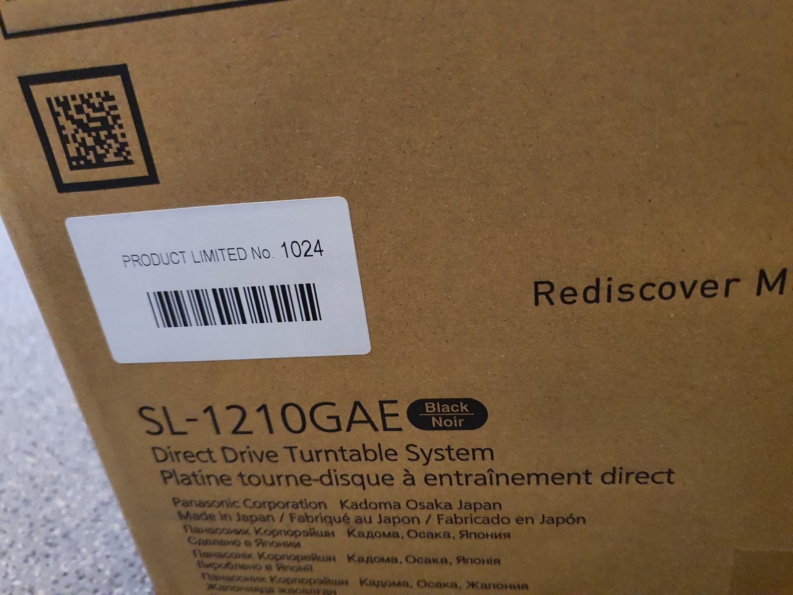 Technics 1210 GAENA Limited Edition 55 Years