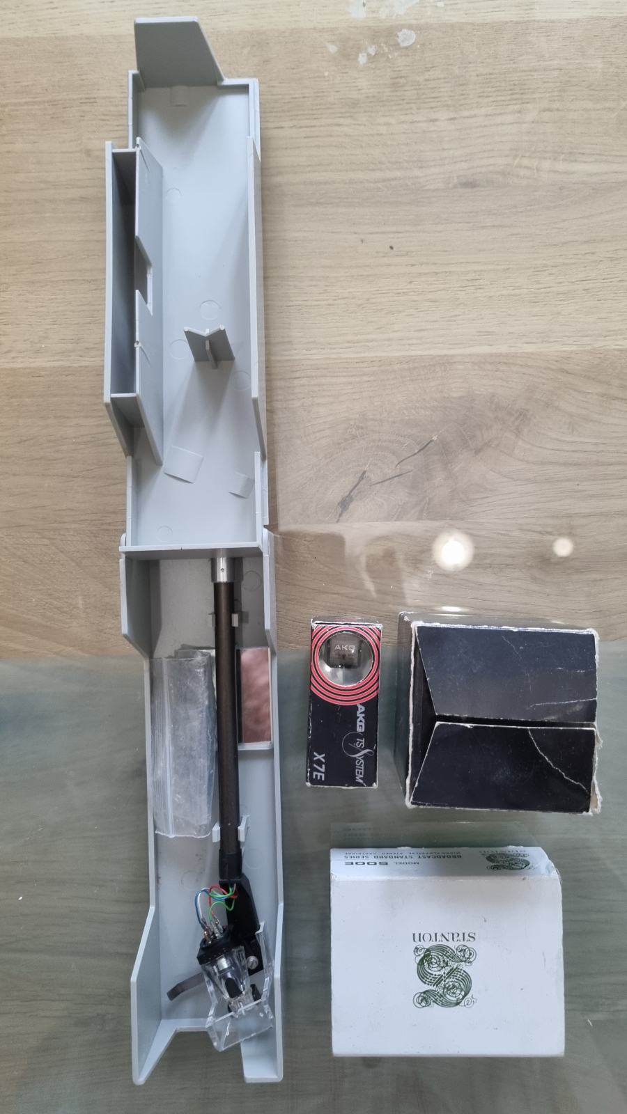 Thorens TP70 ručka s priborom + zvučnice AKG P7E i Stanton 500E