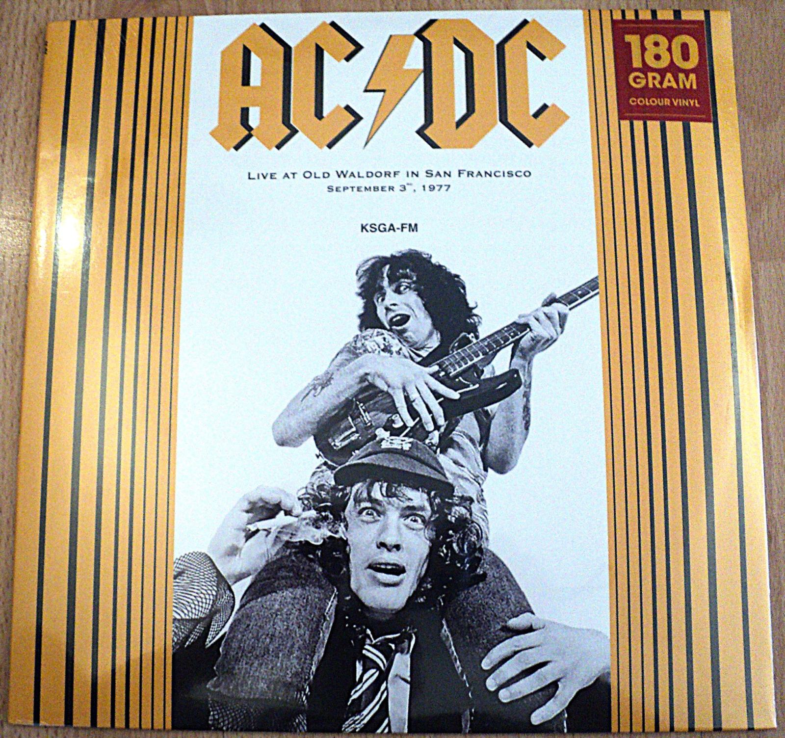 AC/DC -LIVE AT WALDORF IN SAN FRANCISCO SEPTEMBER 3, 1977-LP PLOČA