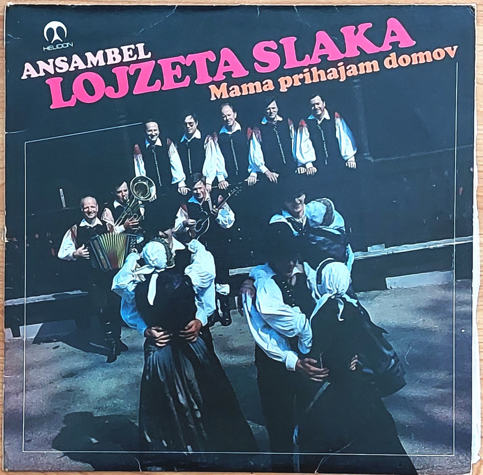 Ansambel Lojzeta Slaka – Mama prihajam domov (LP)
