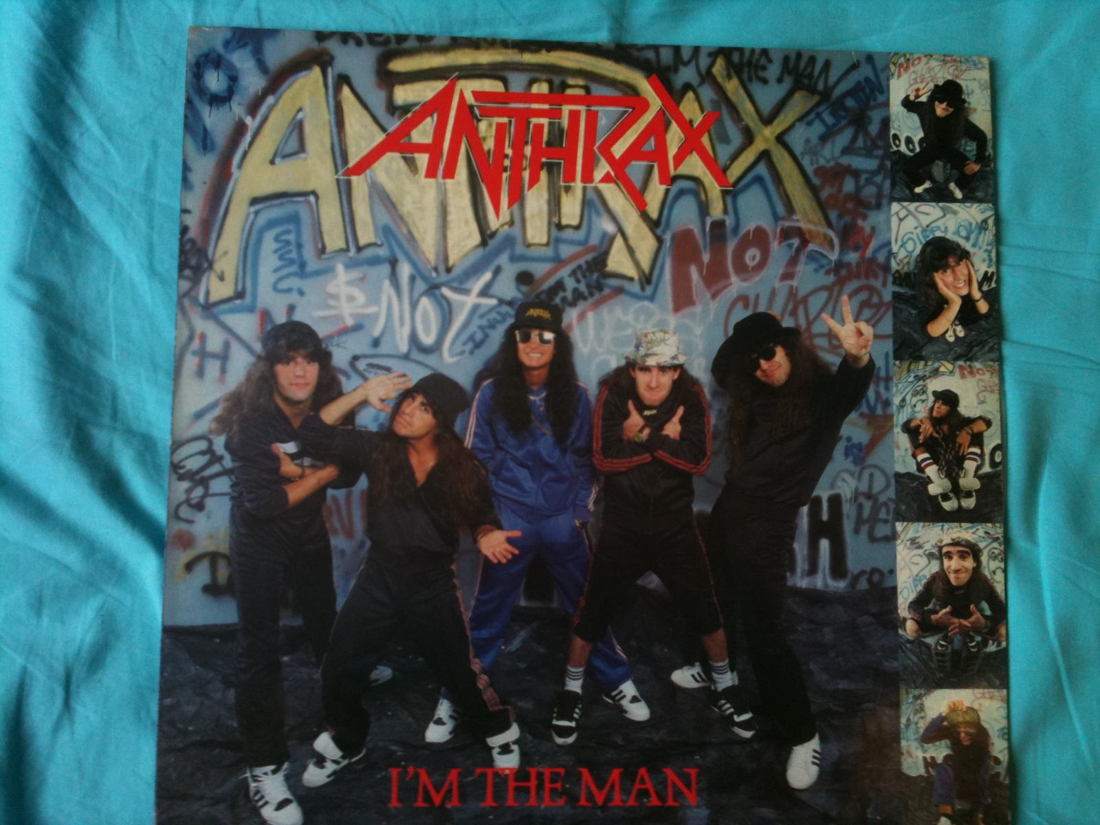 Anthrax Im the Man 12 LP