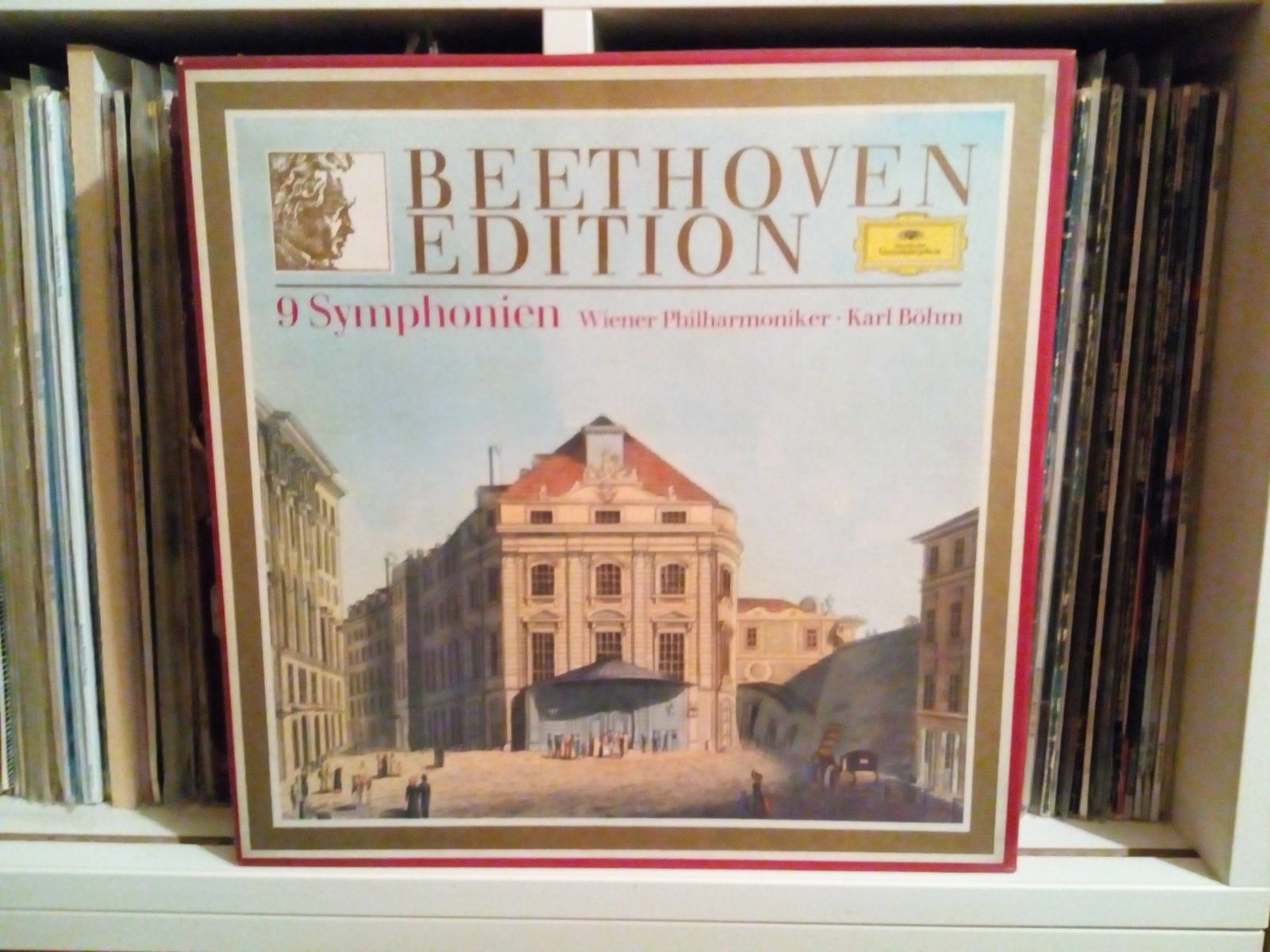 BEETHOVEN 9 Symphonien K. Bohm 8 LP Box