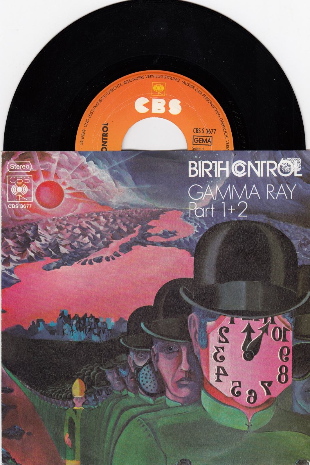 BIRTH CONTROL GAMMA RAY SINGL GRAMOFONSKA PLOČA