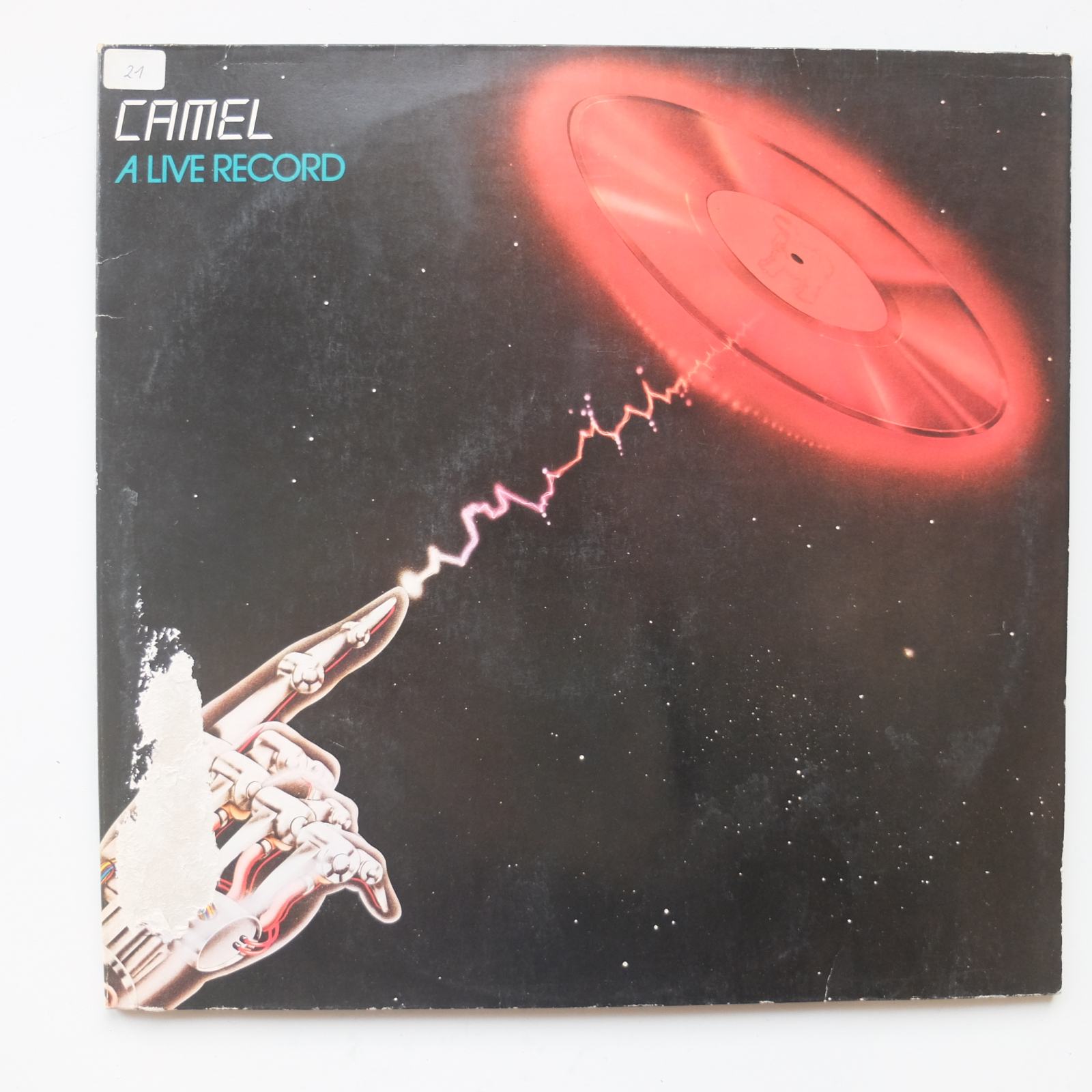 Camel – A Live Record, dupli LP, Germ, Press