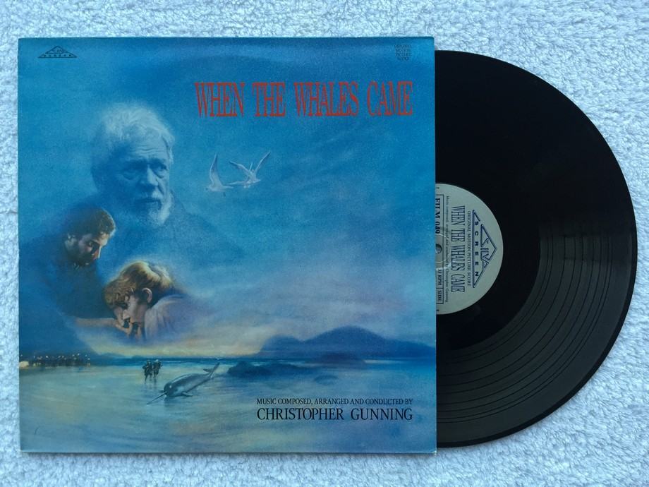 Christopher Gunning ‎– When The Whales Came, Silva Screen 1989., UK