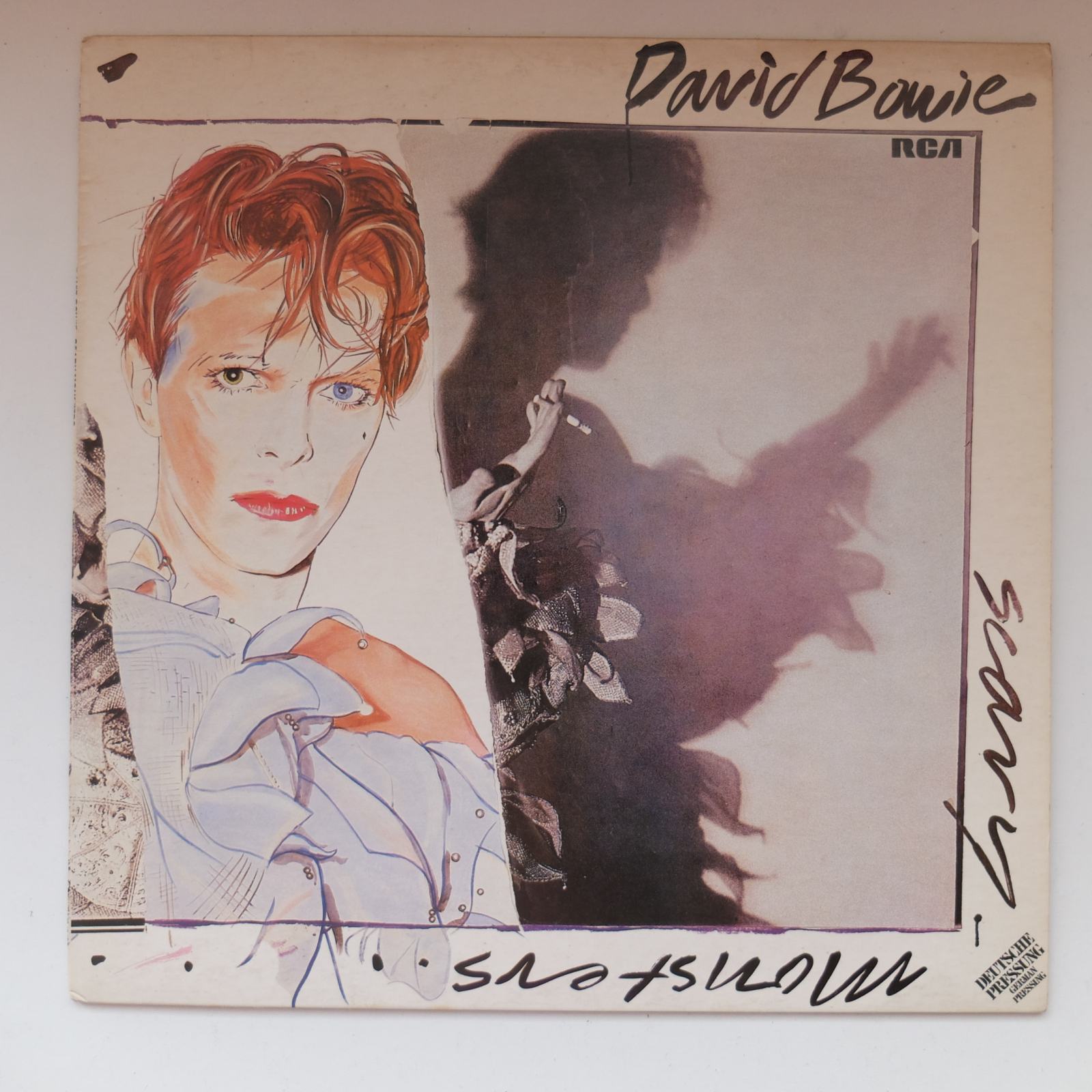 David Bowie – Scary Monsters, Germ. Press