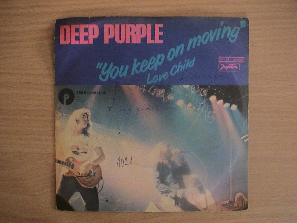 Deep Purple - You keep on moving, Love child single