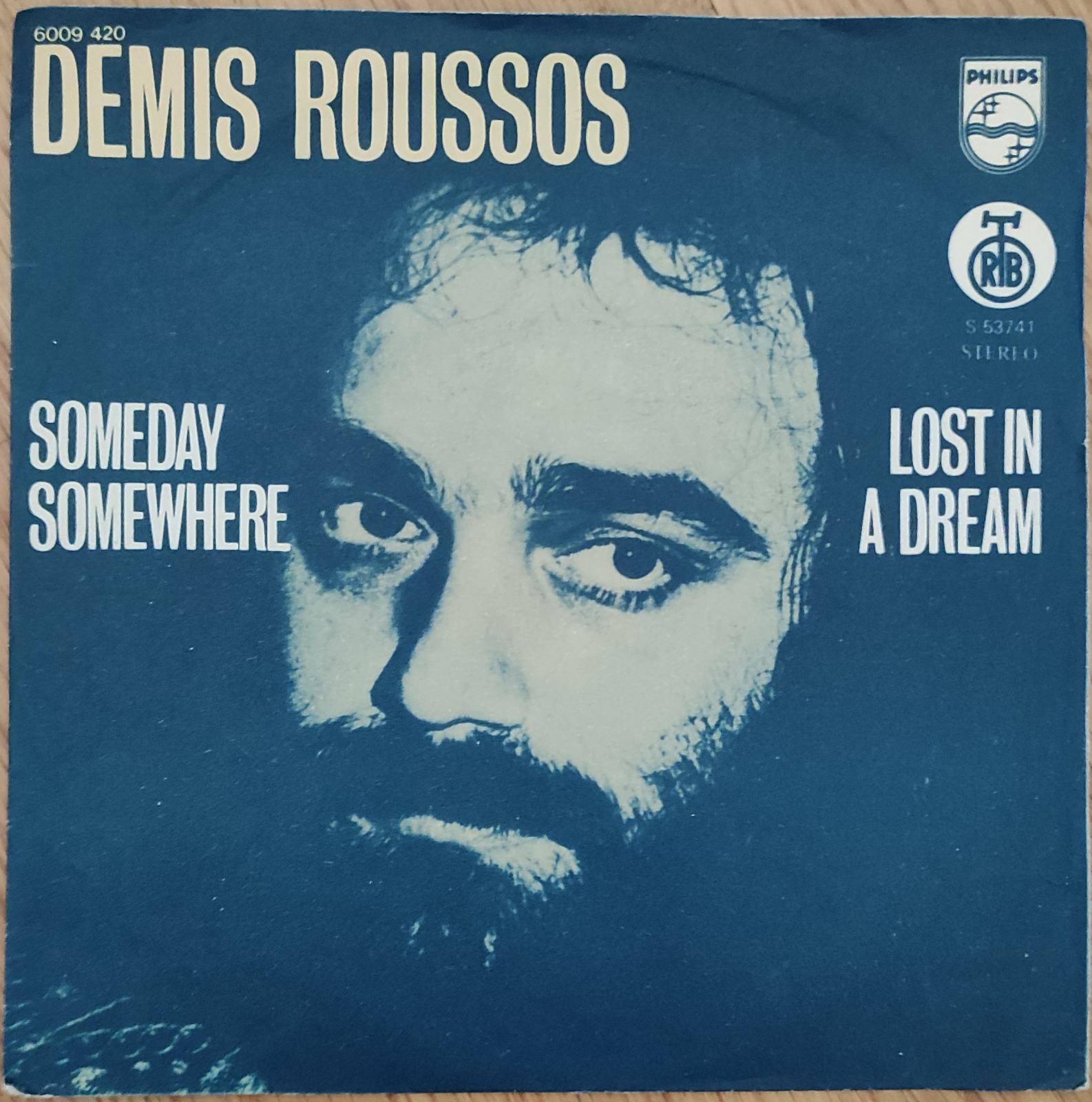 Demis Roussos – Someday, Somewhere / Lost In A Dream SP (1974)