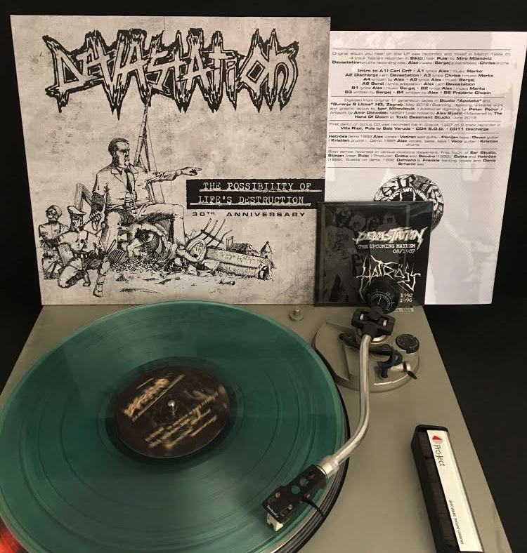 DEVASTATION Possibility Of Lifes Destruction LP+CD - RASPRODAN LP!