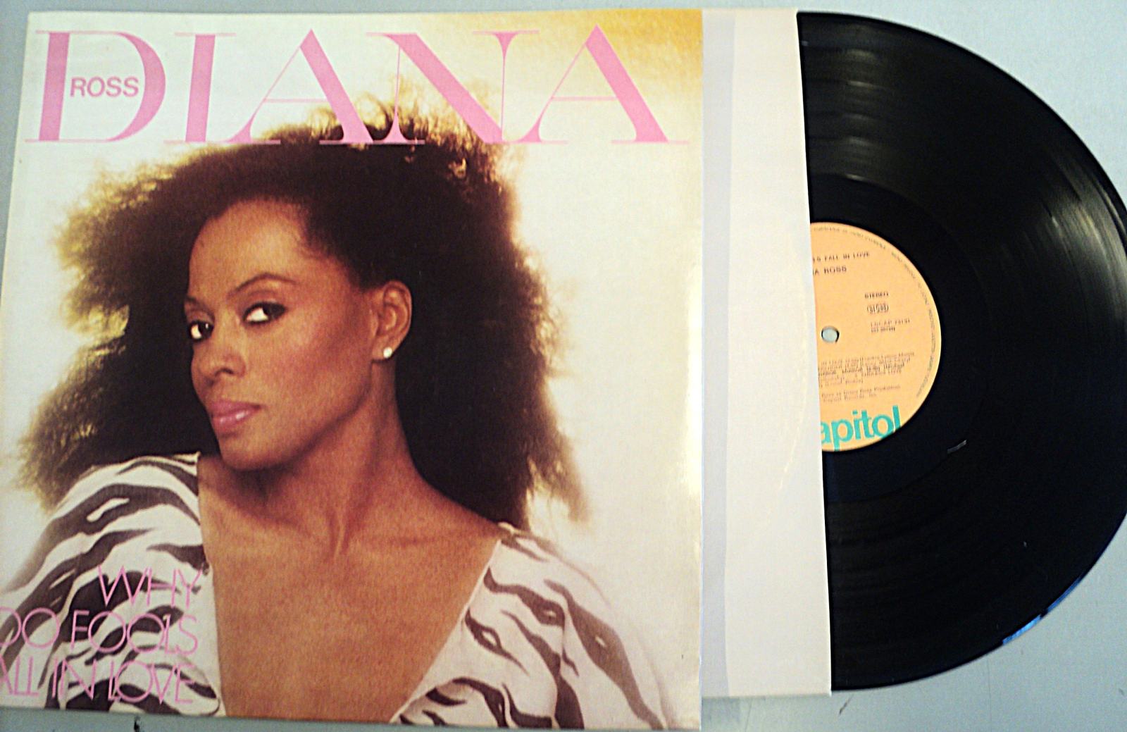 DIANA ROSS - WHY DO FOOLS FALL IN LOVE - LP PLOČA