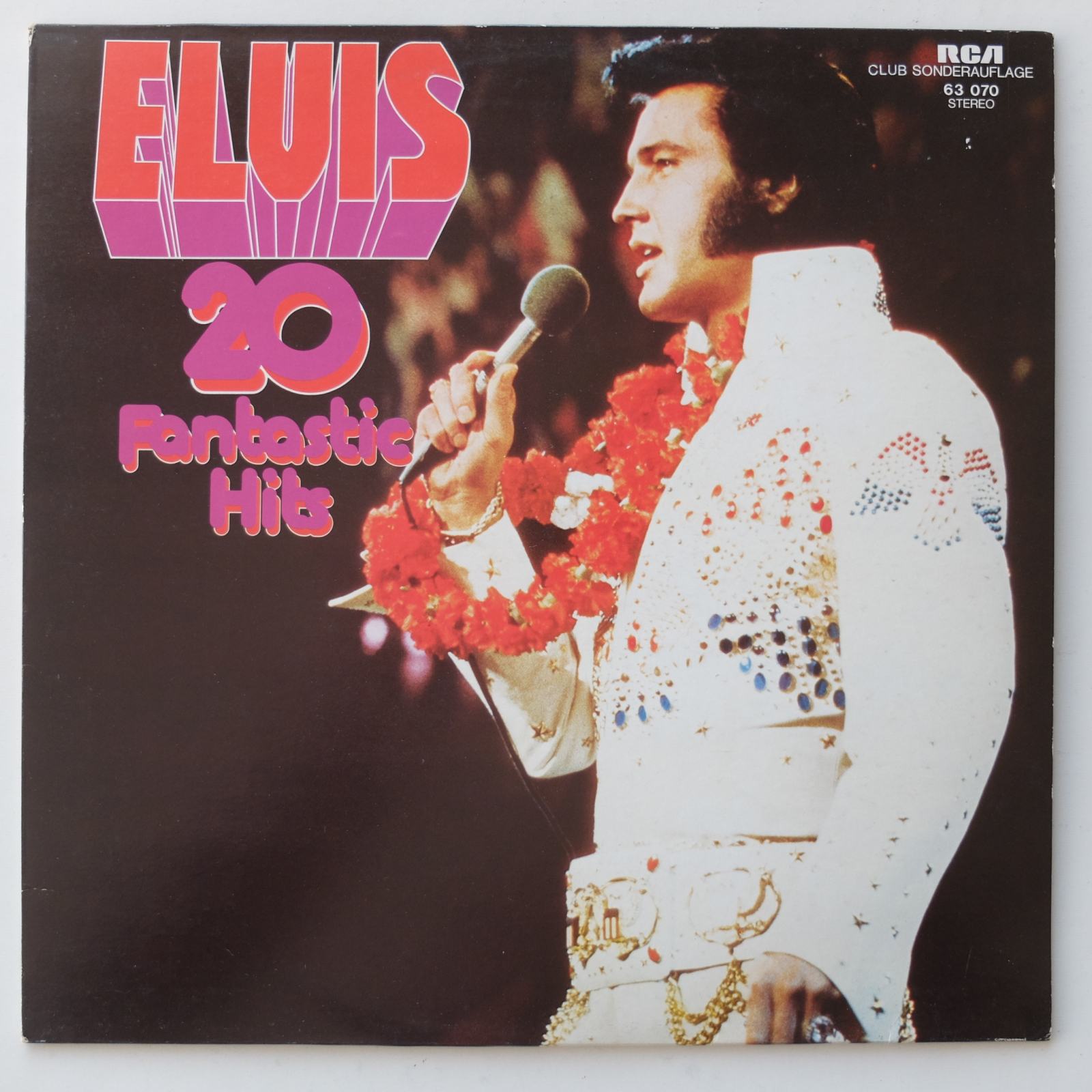 Elvis Presley ‎– 20 Fantastic Hits, German Press