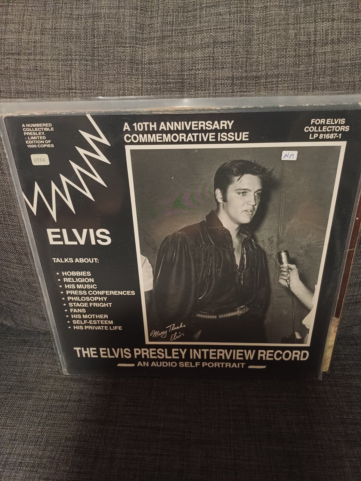 Elvis Presley-Interview record