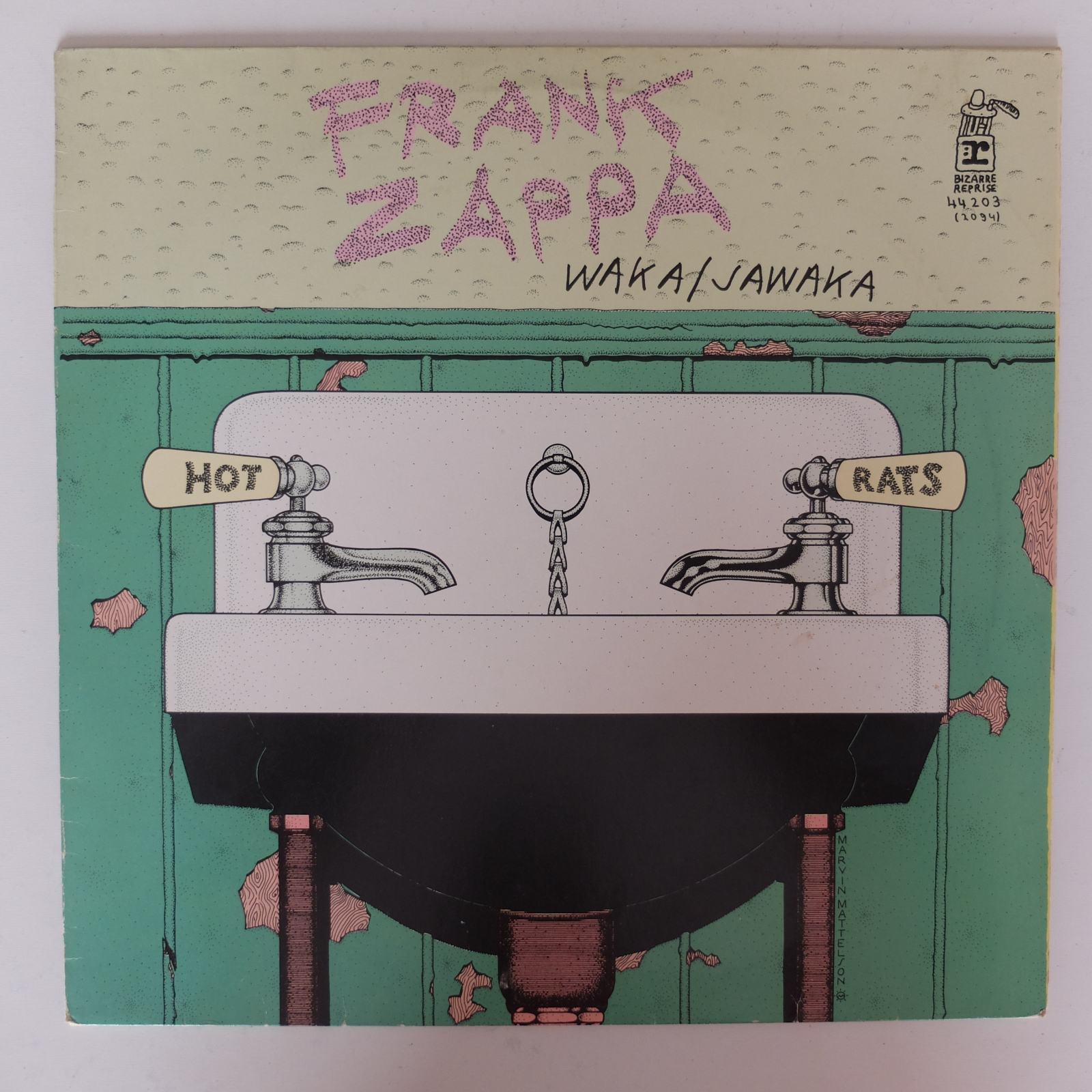 Frank Zappa – Waka / Jawaka - Hot Rats, German Press