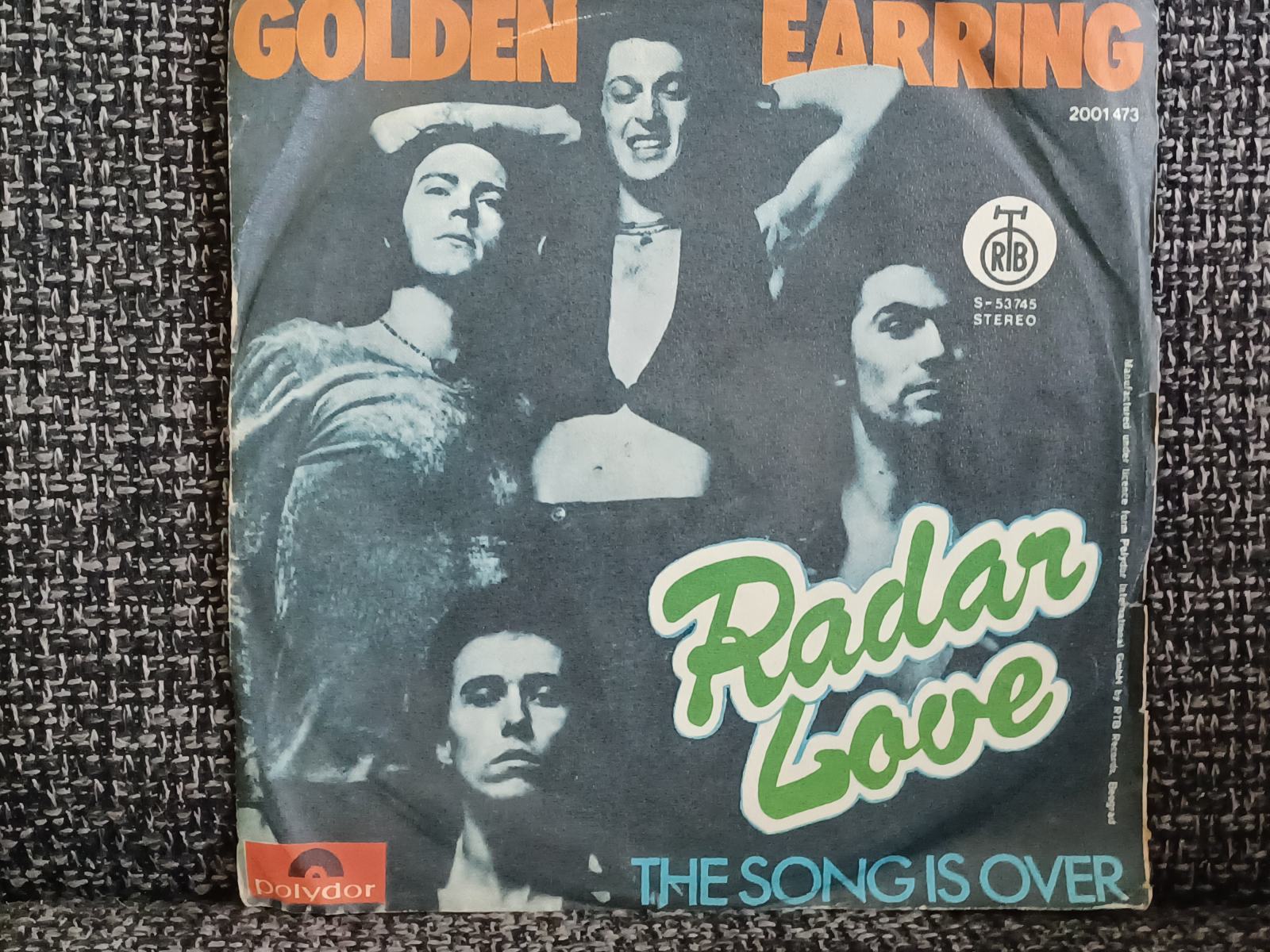 GOLDEN EARRING: Radar Love / The Song is Over - singl ploča