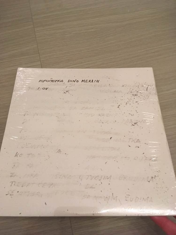 Nova gramofonska ploča Dino Merlin (Split)