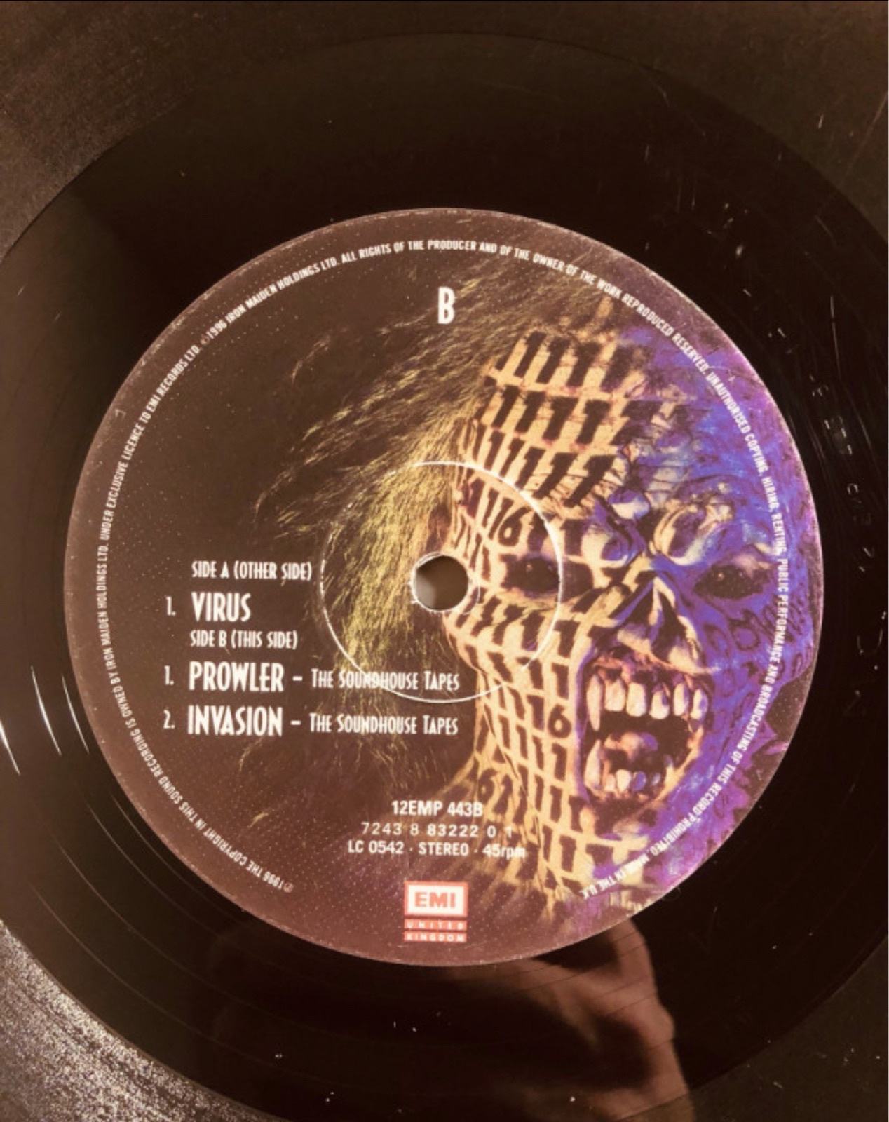 Iron Maiden - Virus (UK, 1994)